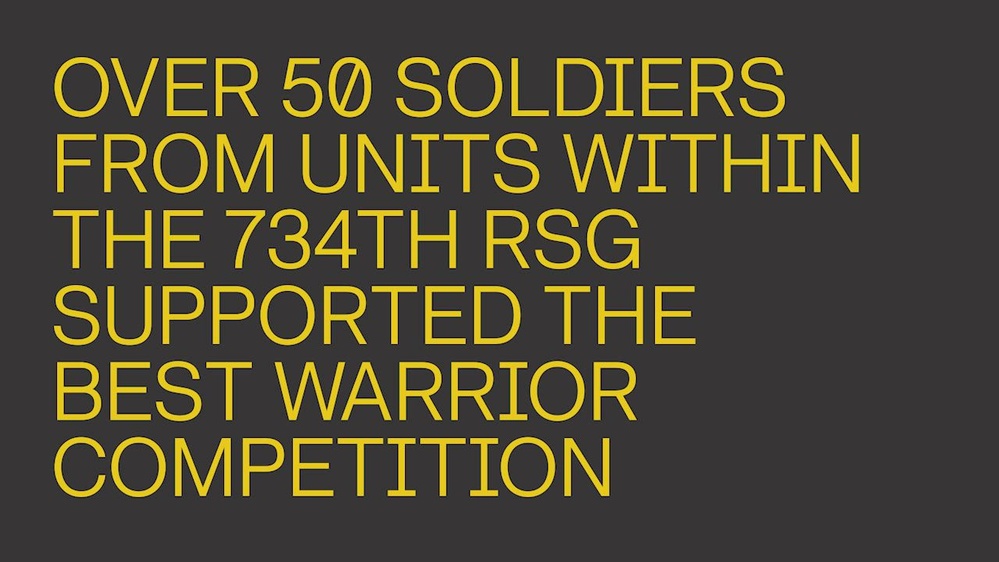 DVIDS - Video - 734th RSG assists Iowa's 2024 BWC