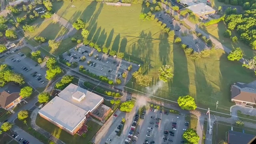 DVIDS - Video - Fort Novosel Post Run aerial footage