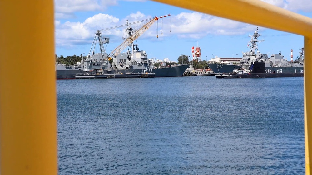 DVIDS - Video - USS Colorado (SSN 788) Change of Homeport B-Roll Package