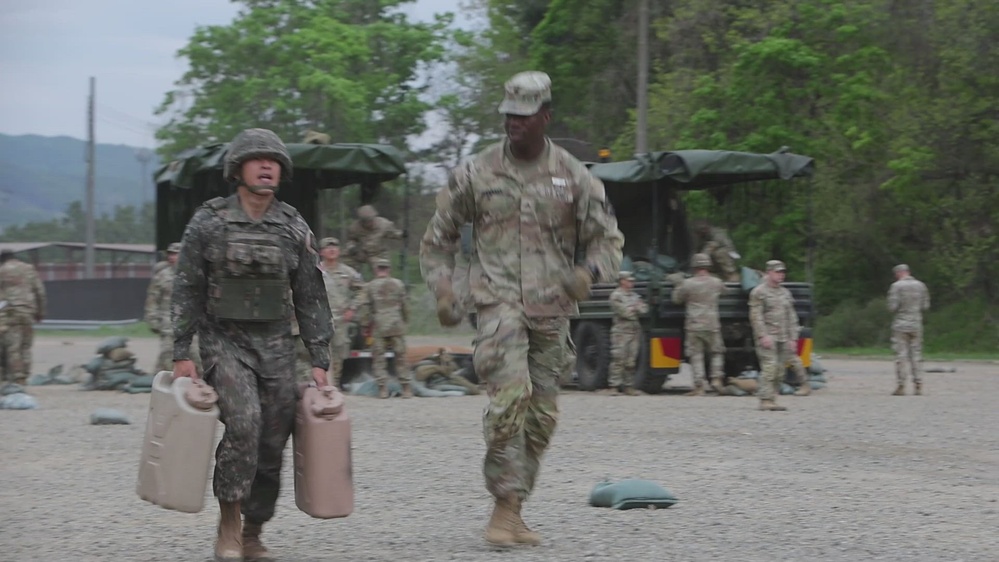 DVIDS - Video - U.S., ROK Soldiers Conduct E3B On the DMZ Day One B-Roll
