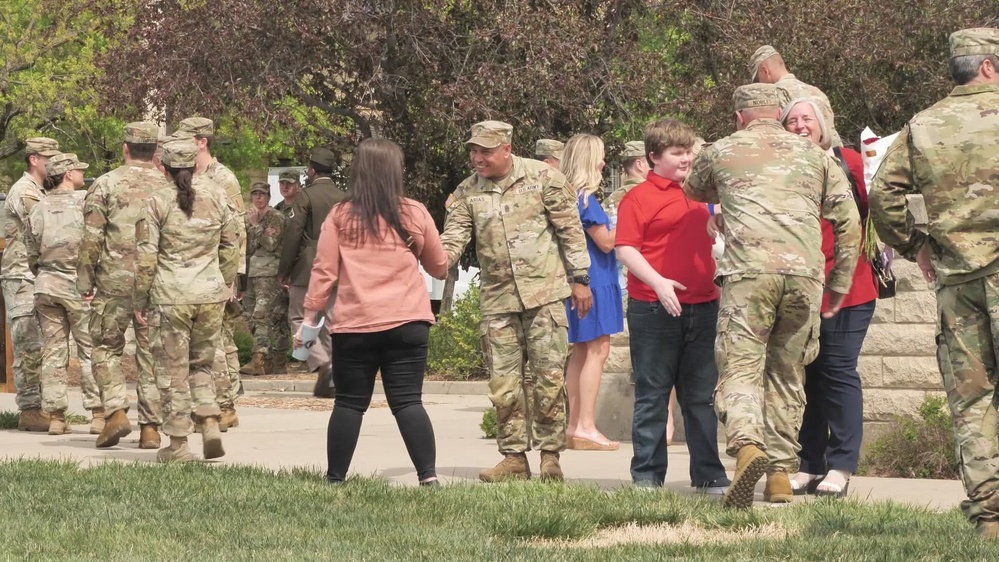 DVIDS - Video - 82nd Brigade Engineer Battalion Change of Responsibility