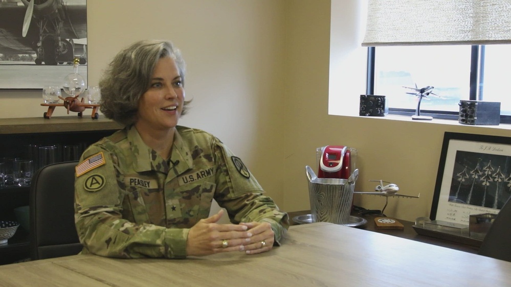 DVIDS - Video - Interview with U.S. Army Reserve Brig. Gen. Brandi Peasley