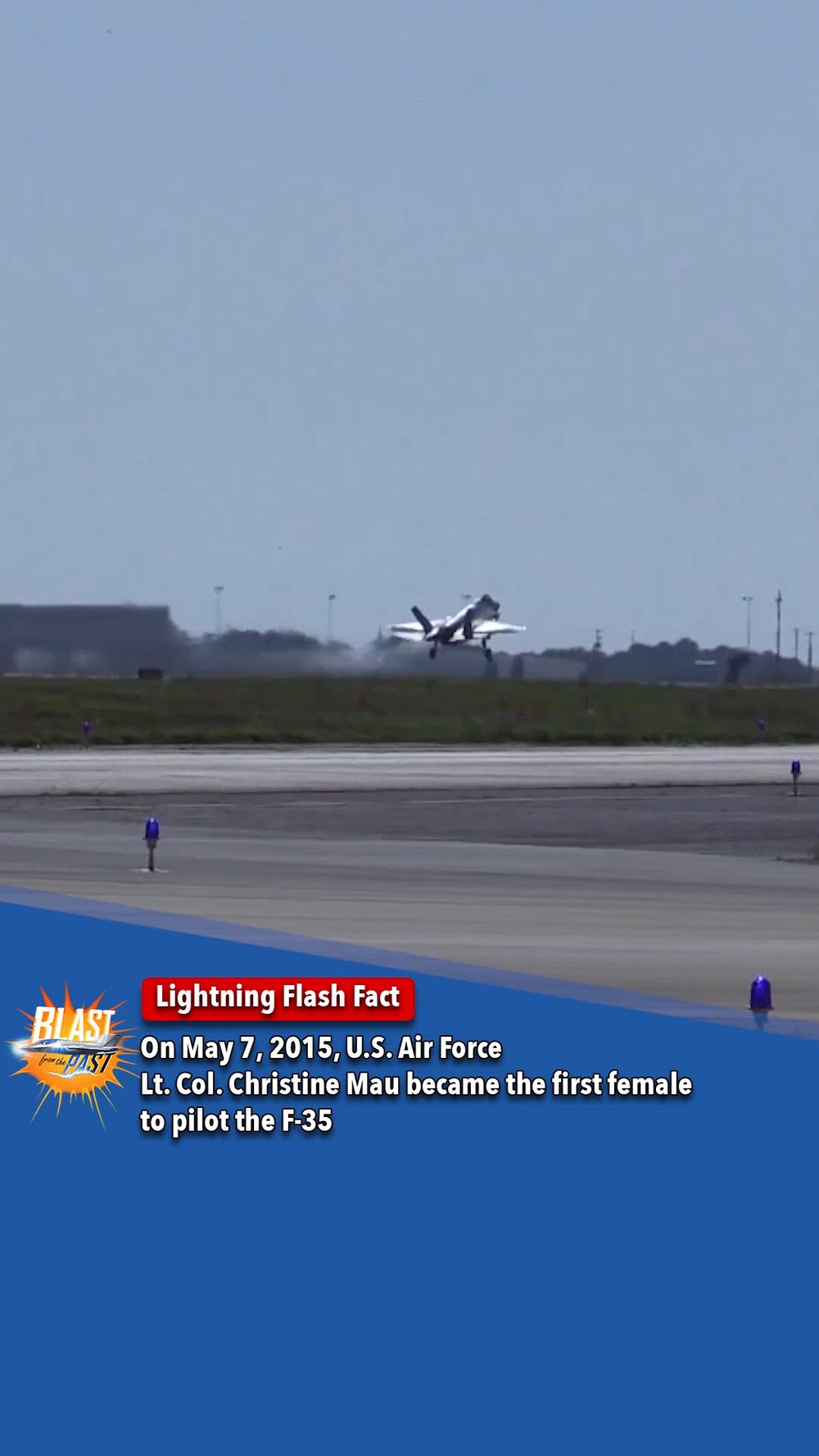 DVIDS - Video - First Female F-35 Pilot, Lt Col Christine Mau Blast ...