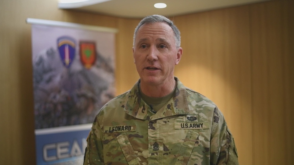 DVIDS - Video - CEANCO 2024 - CSM Leonard
