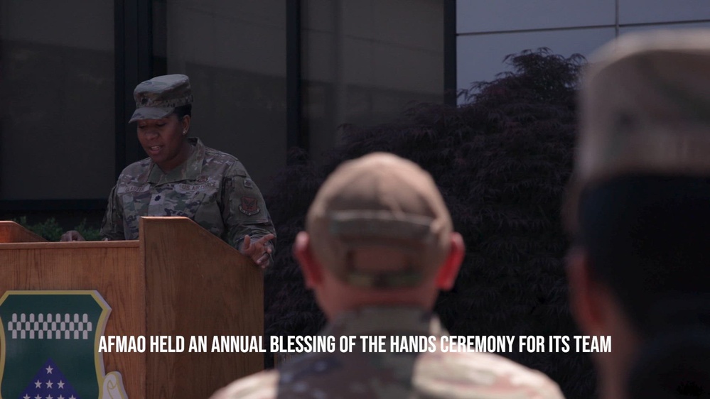 DVIDS - Video - AFMAO holds annual Blessing of the Hands ceremony