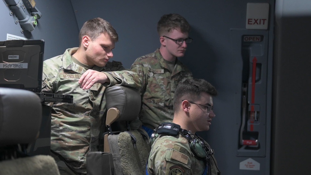 DVIDS - Video - KC-46A Pegasus crew conducts nighttime preflight inspection