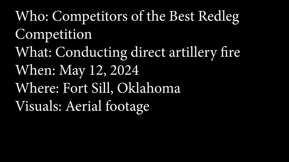 DVIDS - Video - Aerial View Captures Artillery Precision at Best Redleg ...