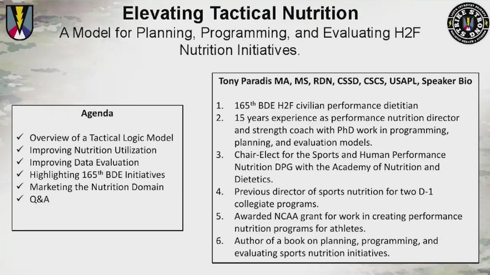 DVIDS - Video - 2024 H2F Symposium Break Out Session: Elevating ...