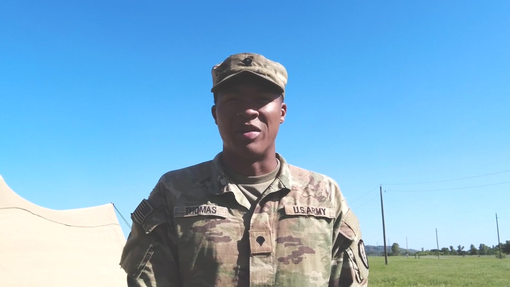 DVIDS - Video - Best Redleg Competitor Interview: SPC Thomas
