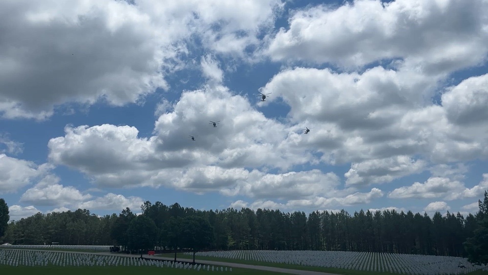 DVIDS - Video - National Cemetery Fly Over