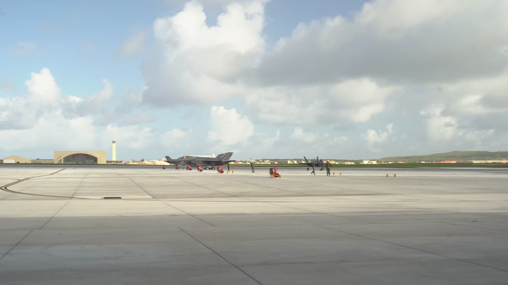 DVIDS - Video - Green Knights have landed! VMFA-121 arrive to Andersen ...