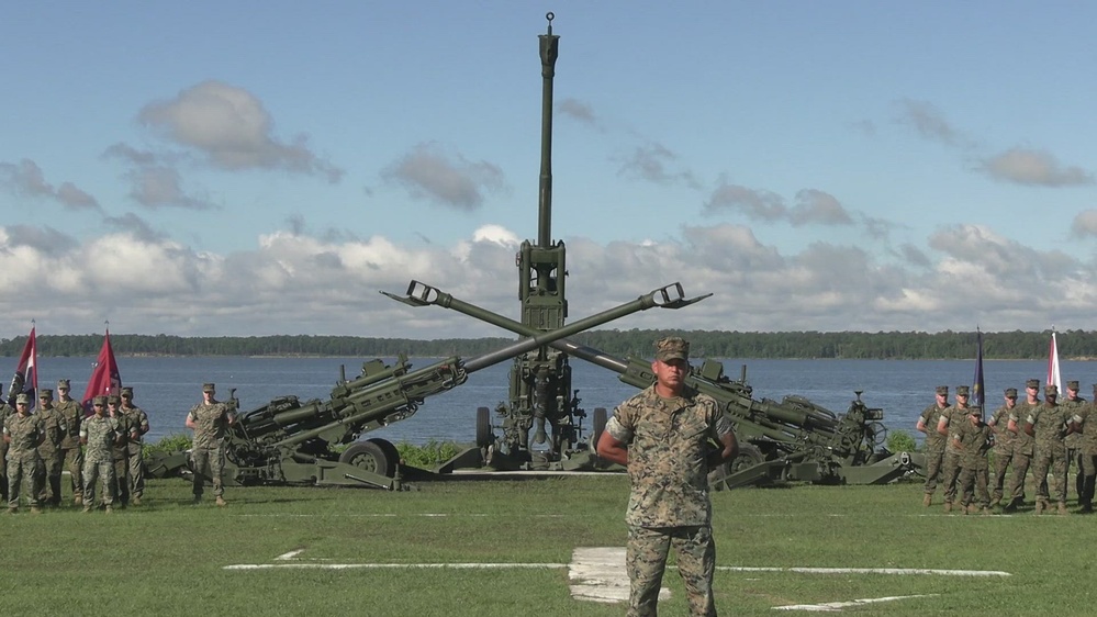 DVIDS - Video - 1st Battalion, 10th Marines Relief and Appointment Ceremony