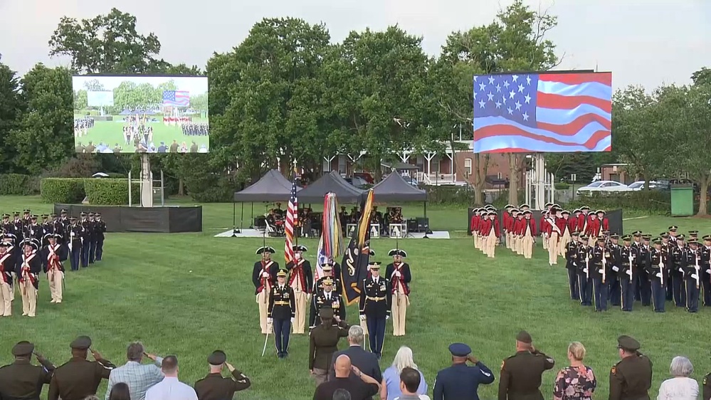 DVIDS - Video - Twilight Tattoo hosted by Lt. Gen. Daniels