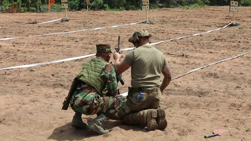 DVIDS - Video - Broll: US, Ghana conduct zero range operations at African Lion 2024