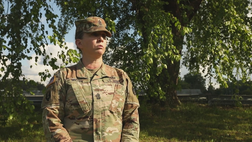 DVIDS - Video - Sgt. Maj. Amy Brown speaks on importance of visual ...