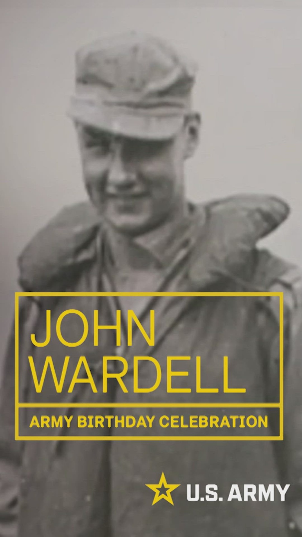 DVIDS - Video - John Wardell, WWII Veteran, U.S. Army Birthday Message