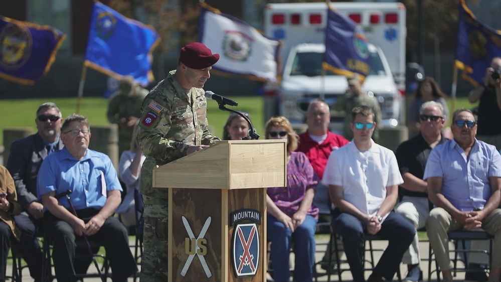 DVIDS - Video - Lt Gen. Christopher Donahue 10th Mountain Division ...