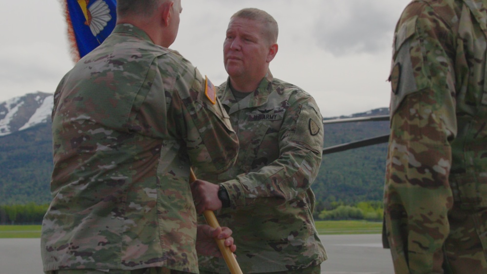 DVIDS - Video - 207th Aviation Troop Command Change of Command Ceremony ...