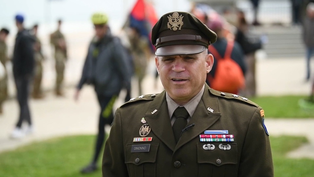 DVIDS - Video - Omaha Beach Ceremony Interview: Major General Joseph ...