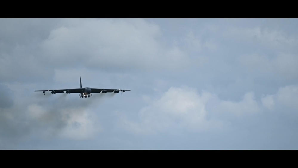 DVIDS - Video - Bomber Task Force Europe 24-3 Landing