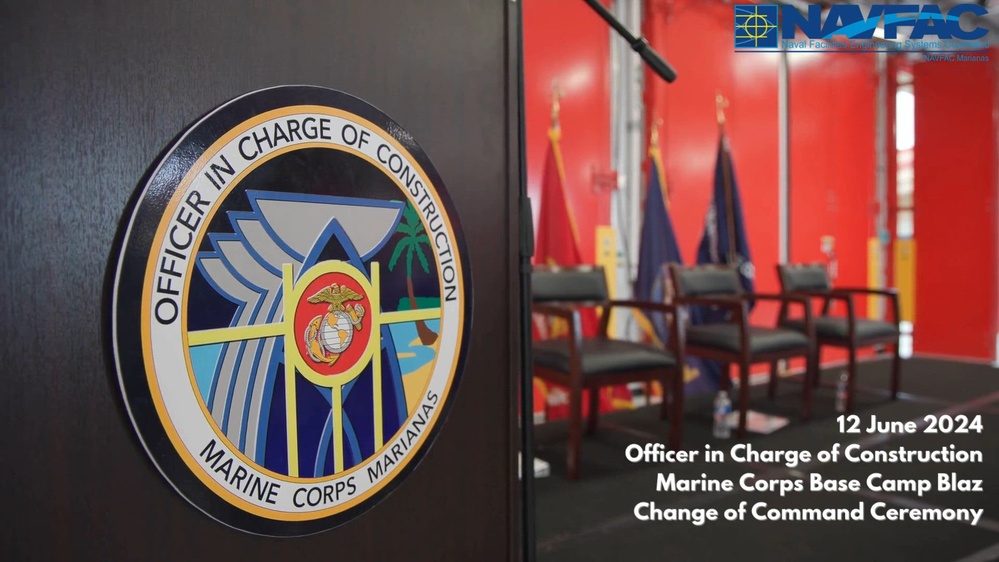 DVIDS - Video - OICC Marine Corps Marianas Change of Command