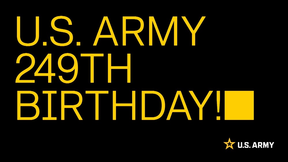 DVIDS - Video - Happy 249th Birthday U.S. Army Shout Outs