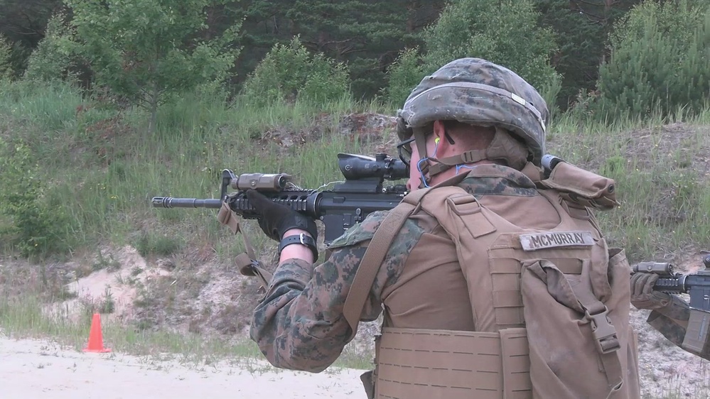 DVIDS - Video - 24th MEU (SOC) Live-Fire Rifle Range During BALTOPS 24