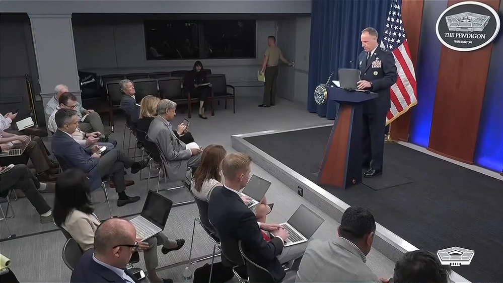 DVIDS - Video - Pentagon Press Secretary Holds Briefing
