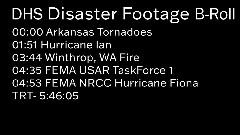 DVIDS - Video - Disaster B-Roll