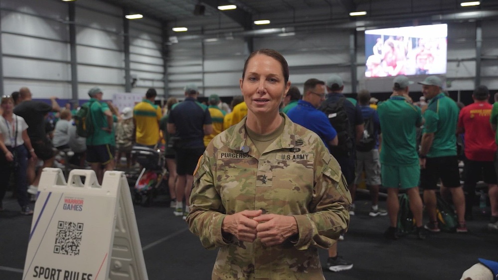 DVIDS - Video - 2024 DOD Warrior Games - Maj. Gen. Stephanie Purgerson ...