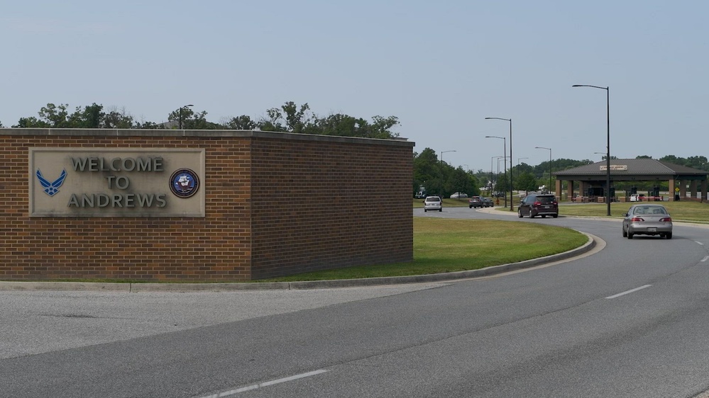 DVIDS - Video - Joint Base Andrews Main Gate B-Roll