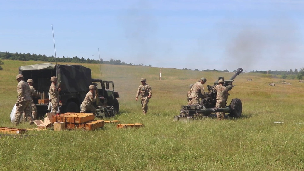 DVIDS - Video - Cannon crewmember artillery live-fire