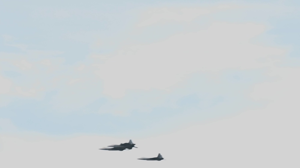 DVIDS - Video - 3rd Wing conducts a missing man formation flyover in ...