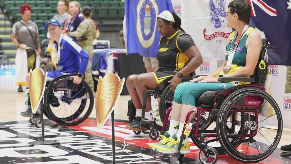 DVIDS - Video - 2024 Warrior Games Corine Hamilton Medaling