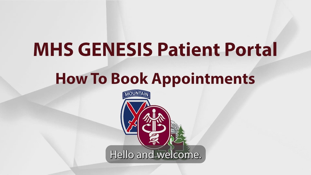 DVIDS - Video - MHS GENESIS Appointment Walkthrough