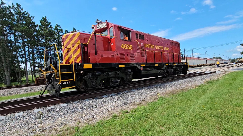 DVIDS - Video - Fort McCoy Rail Operations Team supports second rail ...