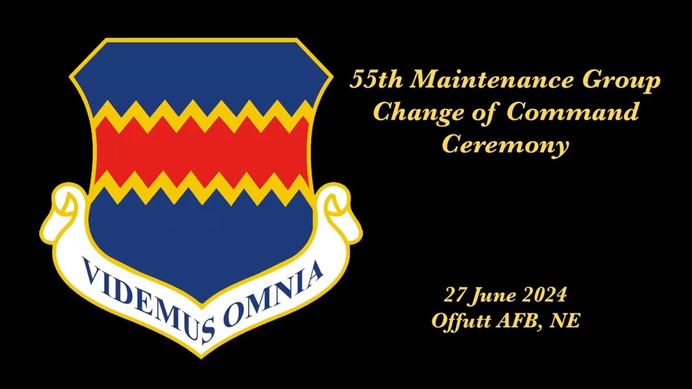 DVIDS - Video - 55th Maintenance Group Change of Command