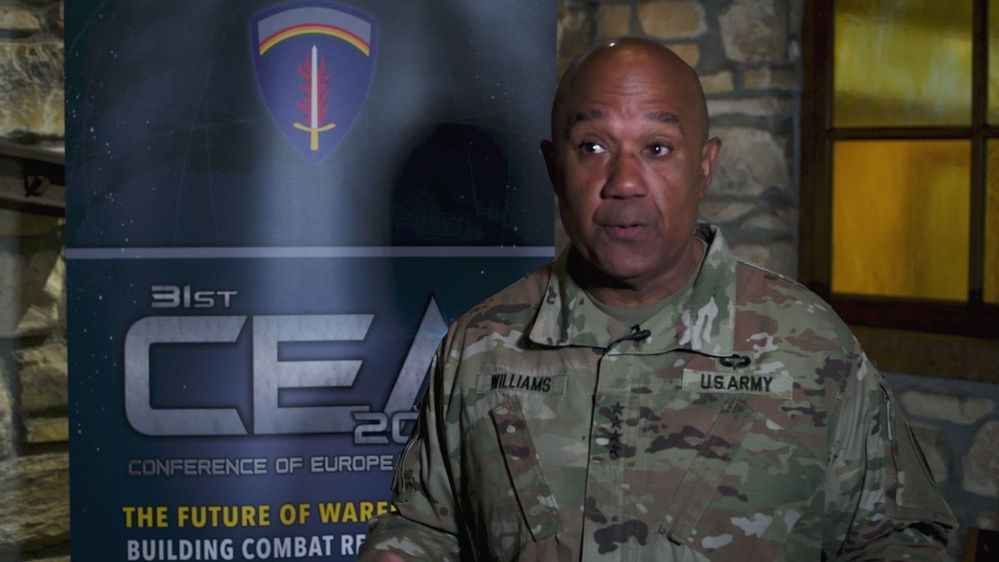 DVIDS - Video - 31st CEA - Gen. Williams Interview