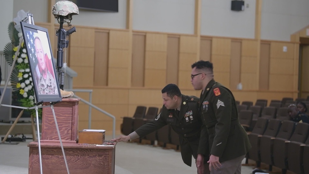 DVIDS - Video - B-roll: Sgt. Maj. Jeremy Sims Memorial Ceremony