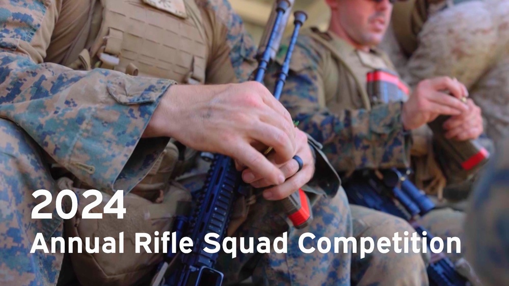 DVIDS - Video - The 2024 Marine Corps Annual Rifle Squad Competition