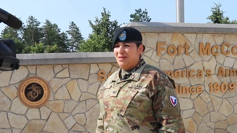 Col. Sheyla Baez Ramirez, Ft. McCoy... | TexAgs