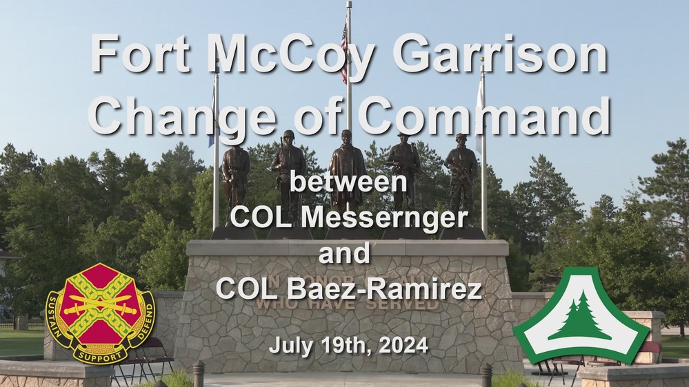 DVIDS - Video - Fort McCoy Garrison Change of Command Ceremony