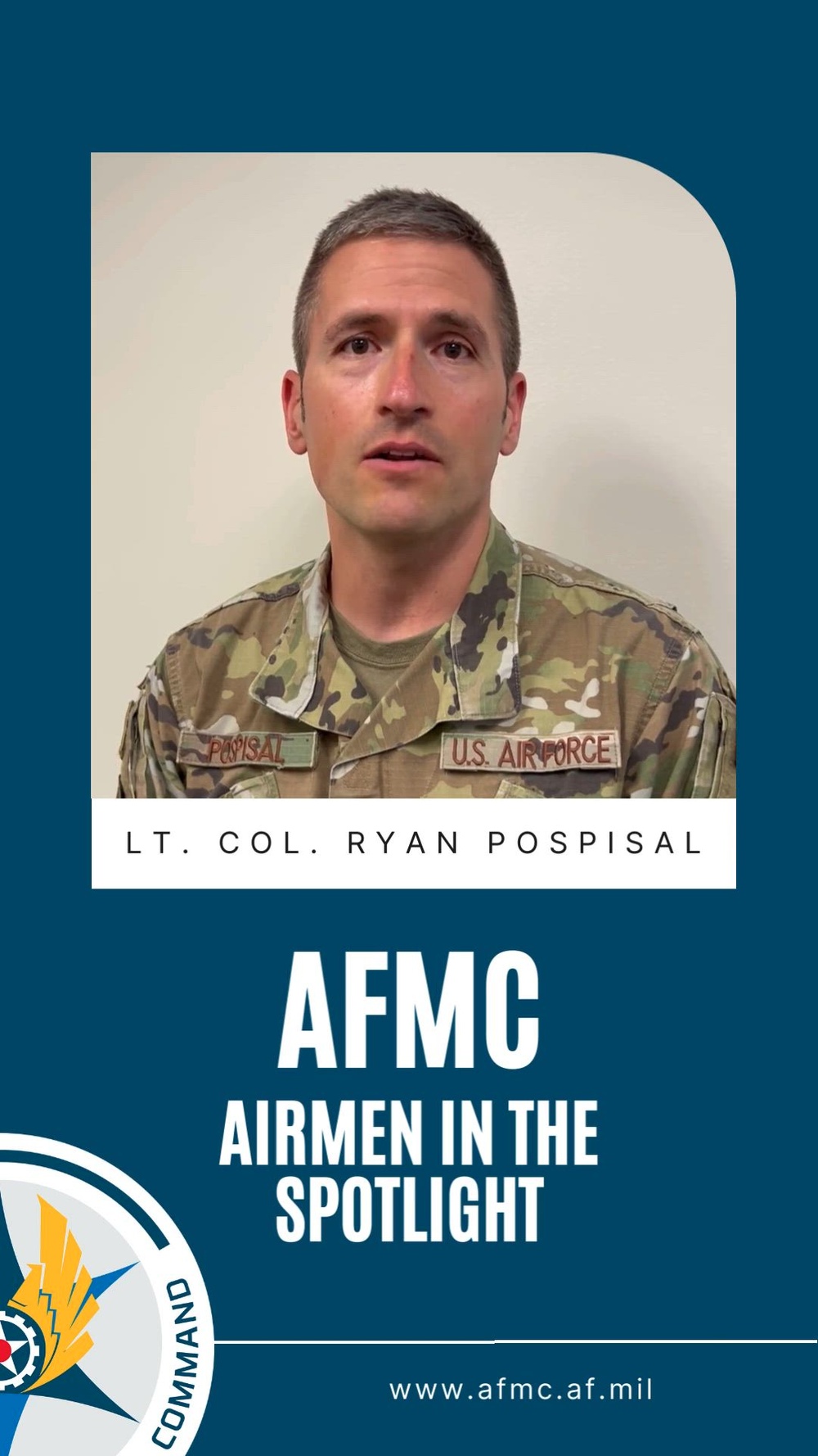 DVIDS - Video - Why I Serve Shout-Out - Lt. Col. Ryan Pospicsal