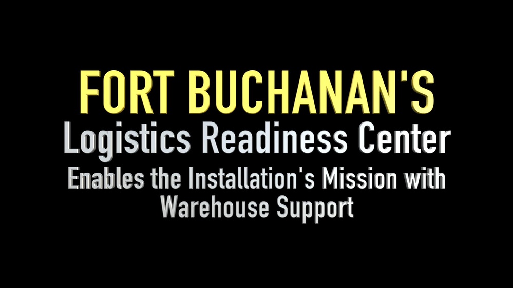 DVIDS - Video - Ft. Buchanan LRC enables Installation Mission