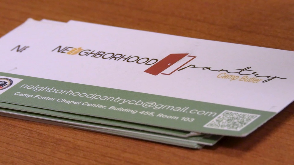 DVIDS - Video - Camp Kinser Opens New Neighborhood Pantry