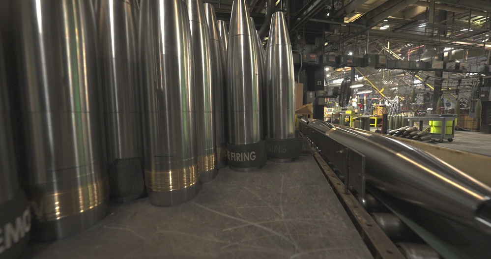 DVIDS - Video - Projectile Cases Following finish Turn Machining Line ...