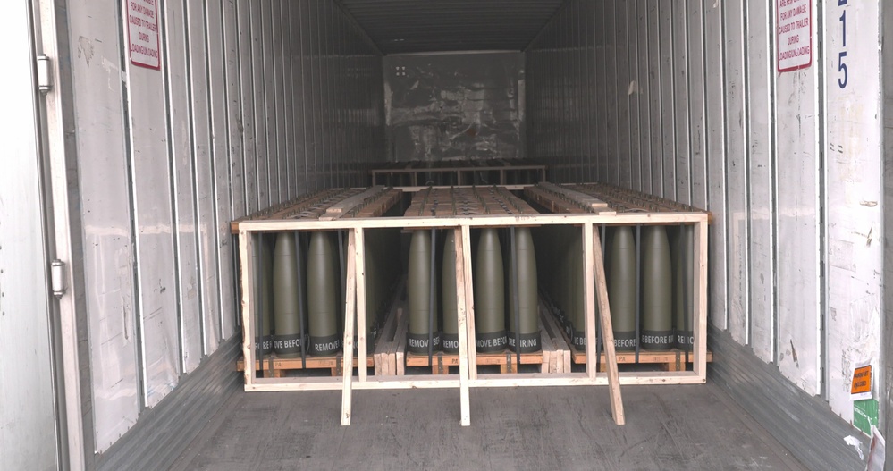 DVIDS - Video - Projectile Cases Loaded for Distribution at Scranton ...