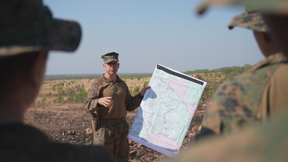 DVIDS - Video - B-Roll: MRF-D 24.3 MAGTF commanding officer briefs ...