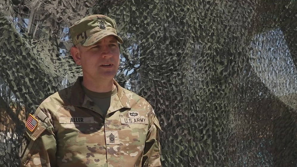 DVIDS - Video - Interview with Command Sgt. Maj. Richard Aller