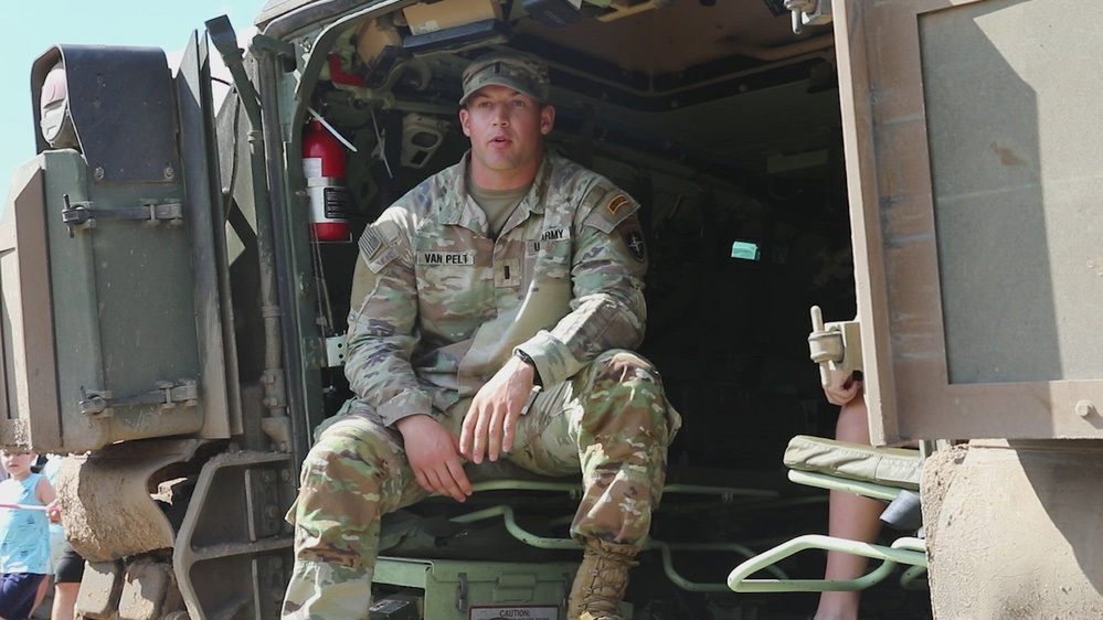 DVIDS - Video - 2-12th Cav. Regt. officer discusses Tank Combat Show at ...